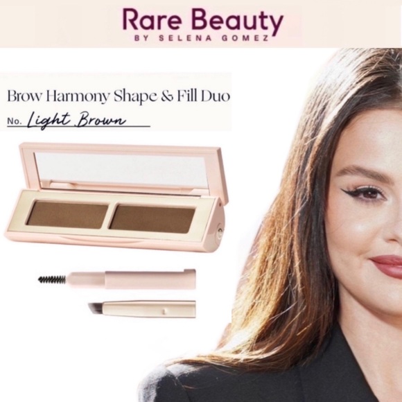 Rare Beauty | Makeup | Rare Beauty Brow Harmony Shape Fill Duo Light ...